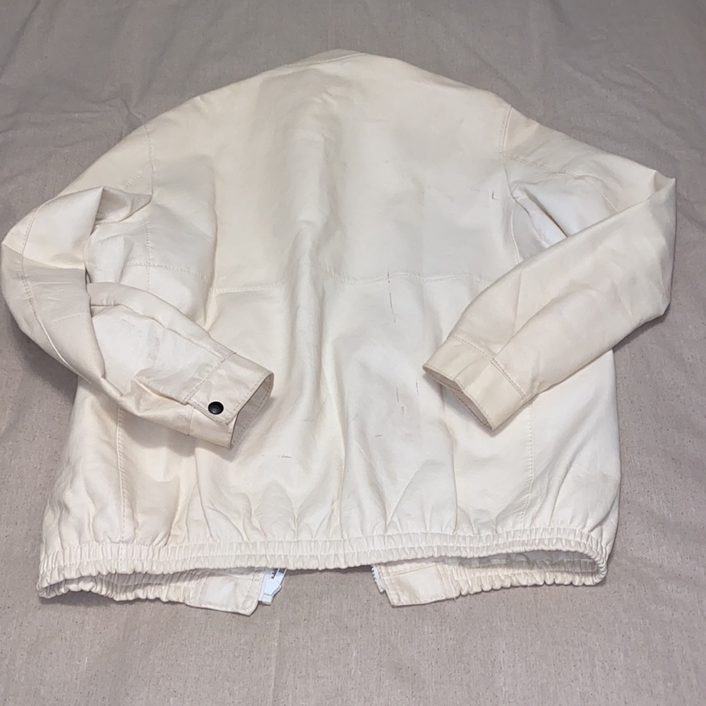 Vintage Giovanni C. Made In Italy White Jacket - Gem